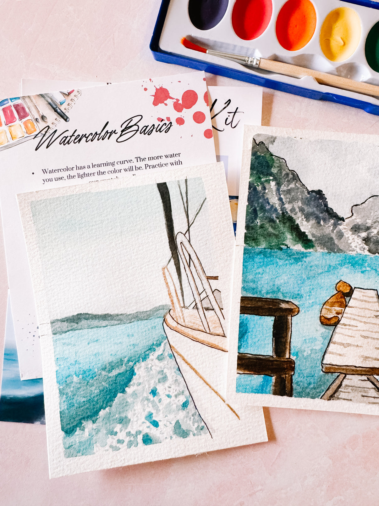 Getaway MINI Watercolor Kit – FrederickMade