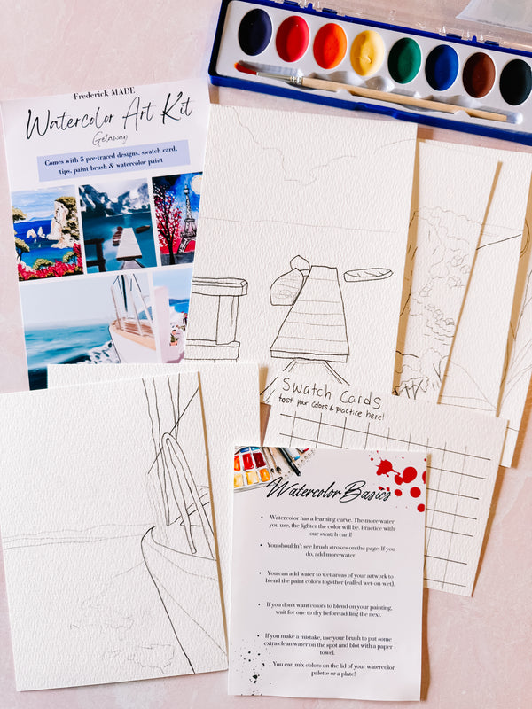Getaway MINI Watercolor Kit – FrederickMade