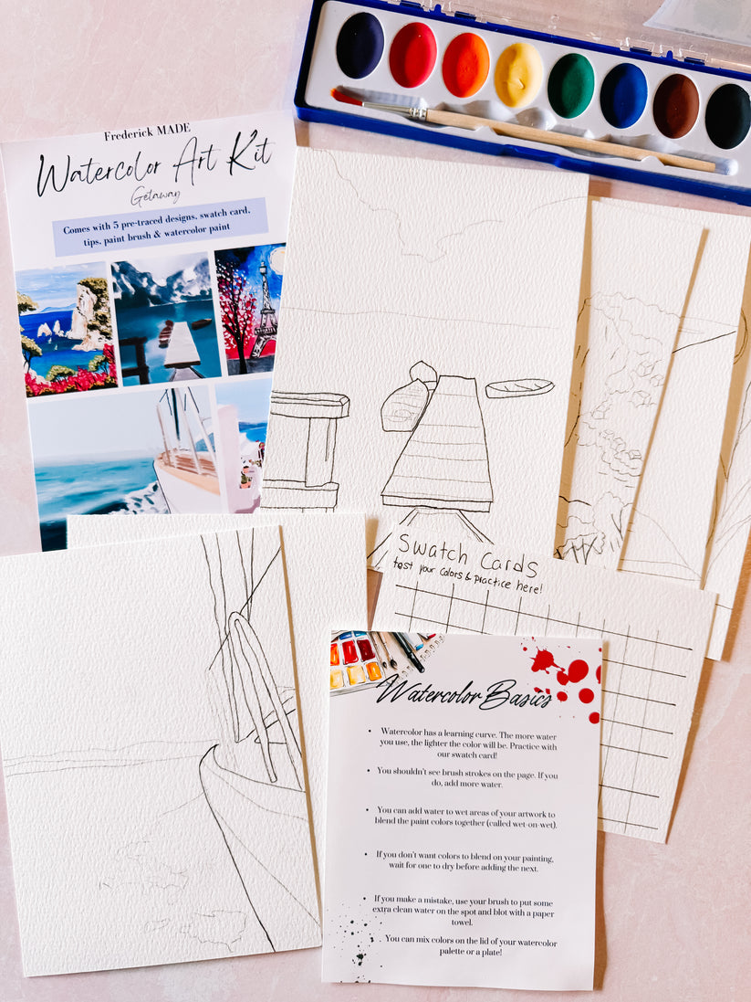 Getaway MINI Watercolor Kit – FrederickMade