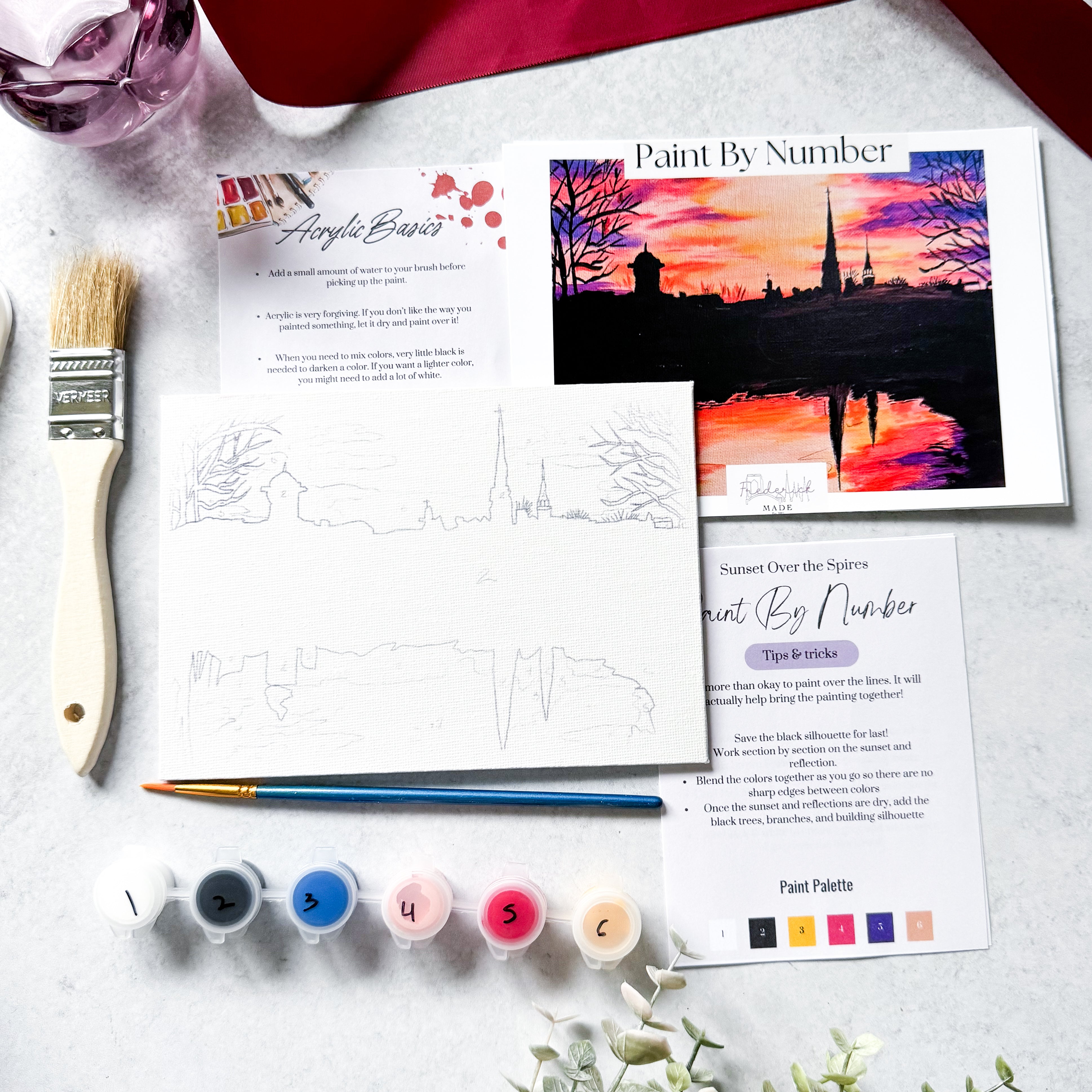 Frederick Spires Mini Paint By Number – FrederickMade