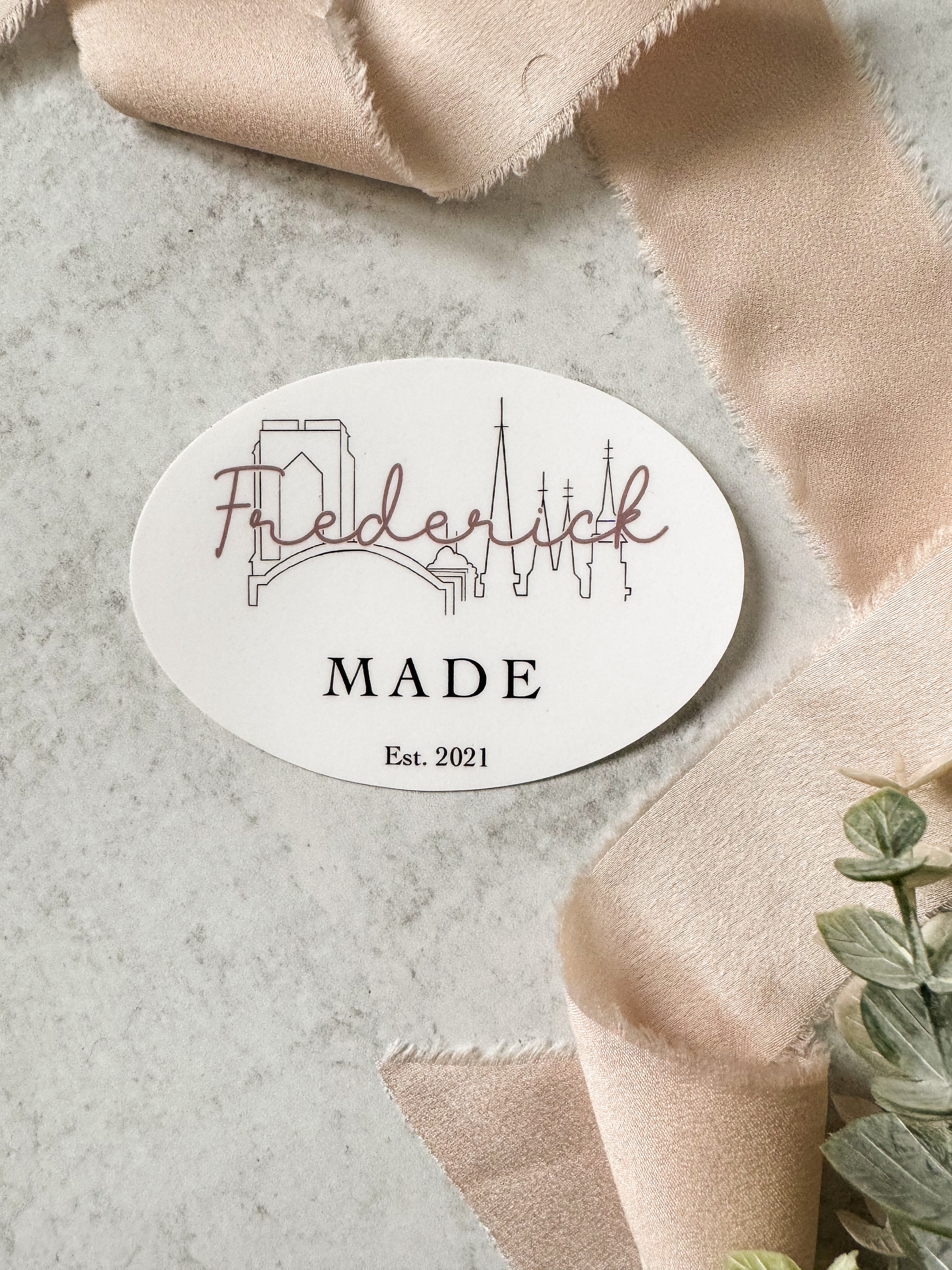 Frederick MADE Logo Sticker – FrederickMade