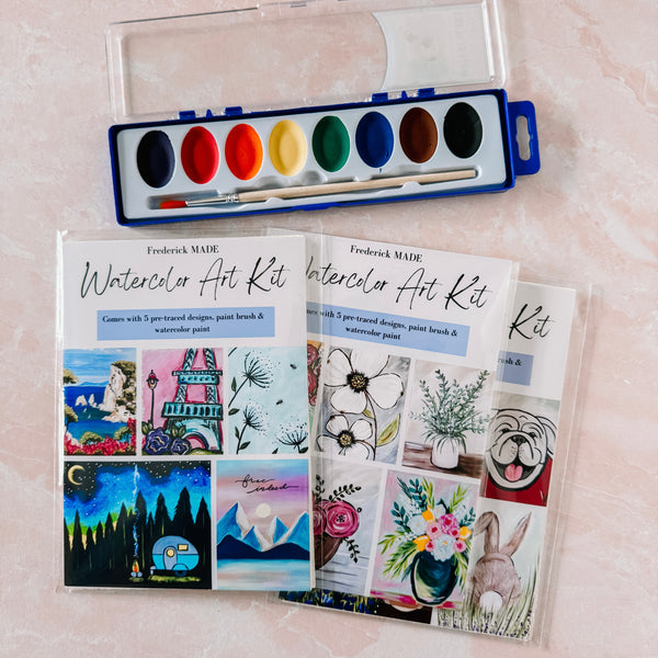 Floral MINI Watercolor Kit – FrederickMade